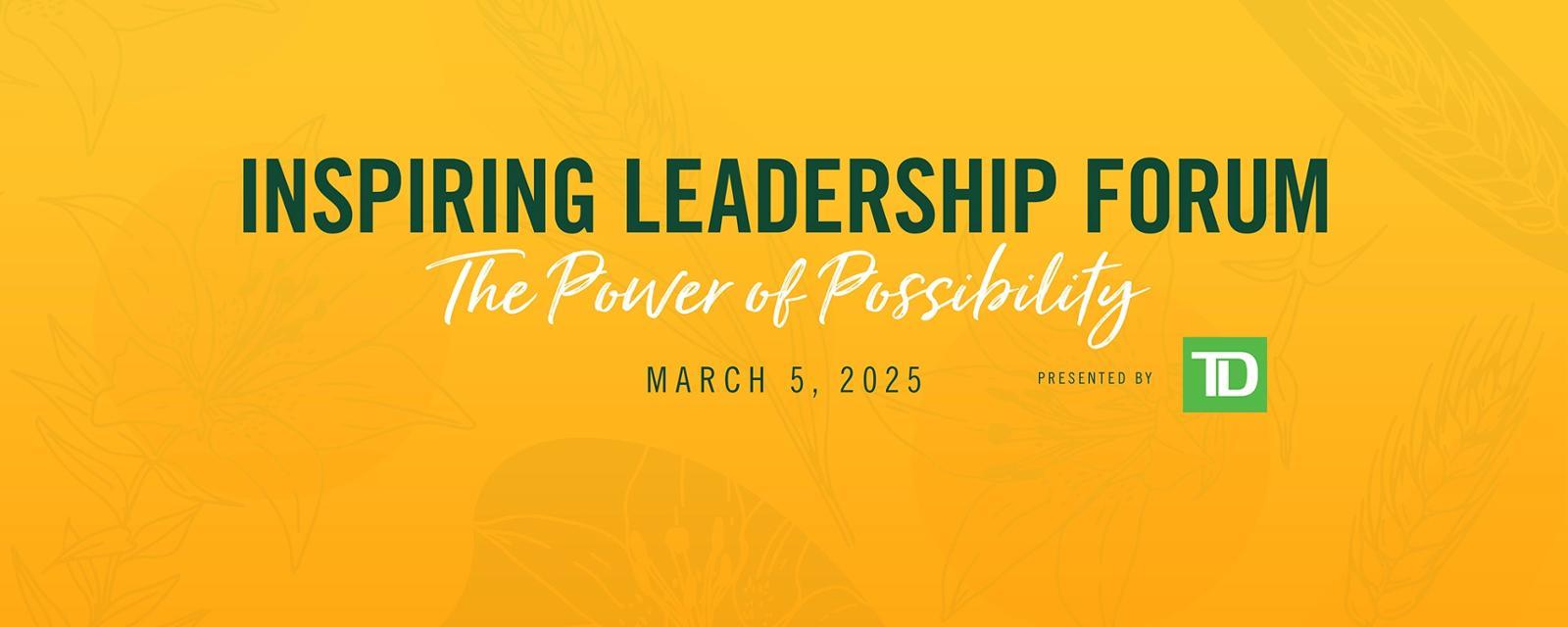 University of Regina's Inspiring Leadership Forum 2025 | PMI North ...